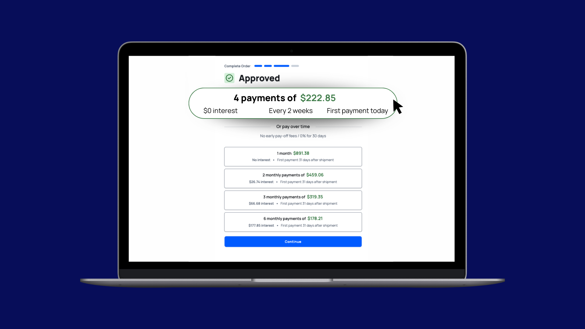 What is Pay In 4 for Business?